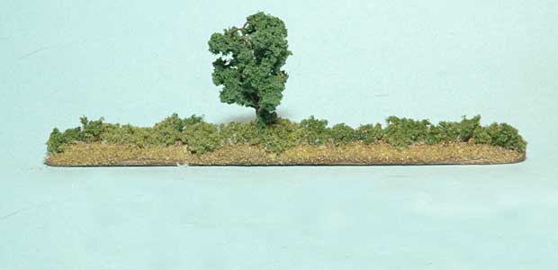 Making Bocage Hedges for 6mm – Derek's Wee Toys